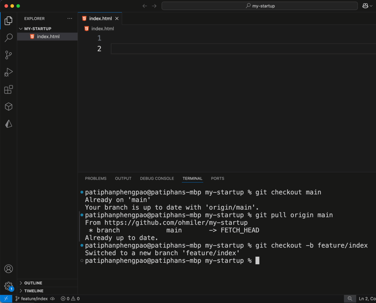 ฝึกทำงานเป็นทีมด้วย Git - MilerSoft